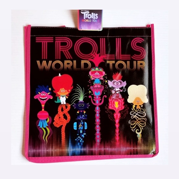 Dreamworks | Accessories | Dreamworks Trolls World Tour Tote Bag | Poshmark